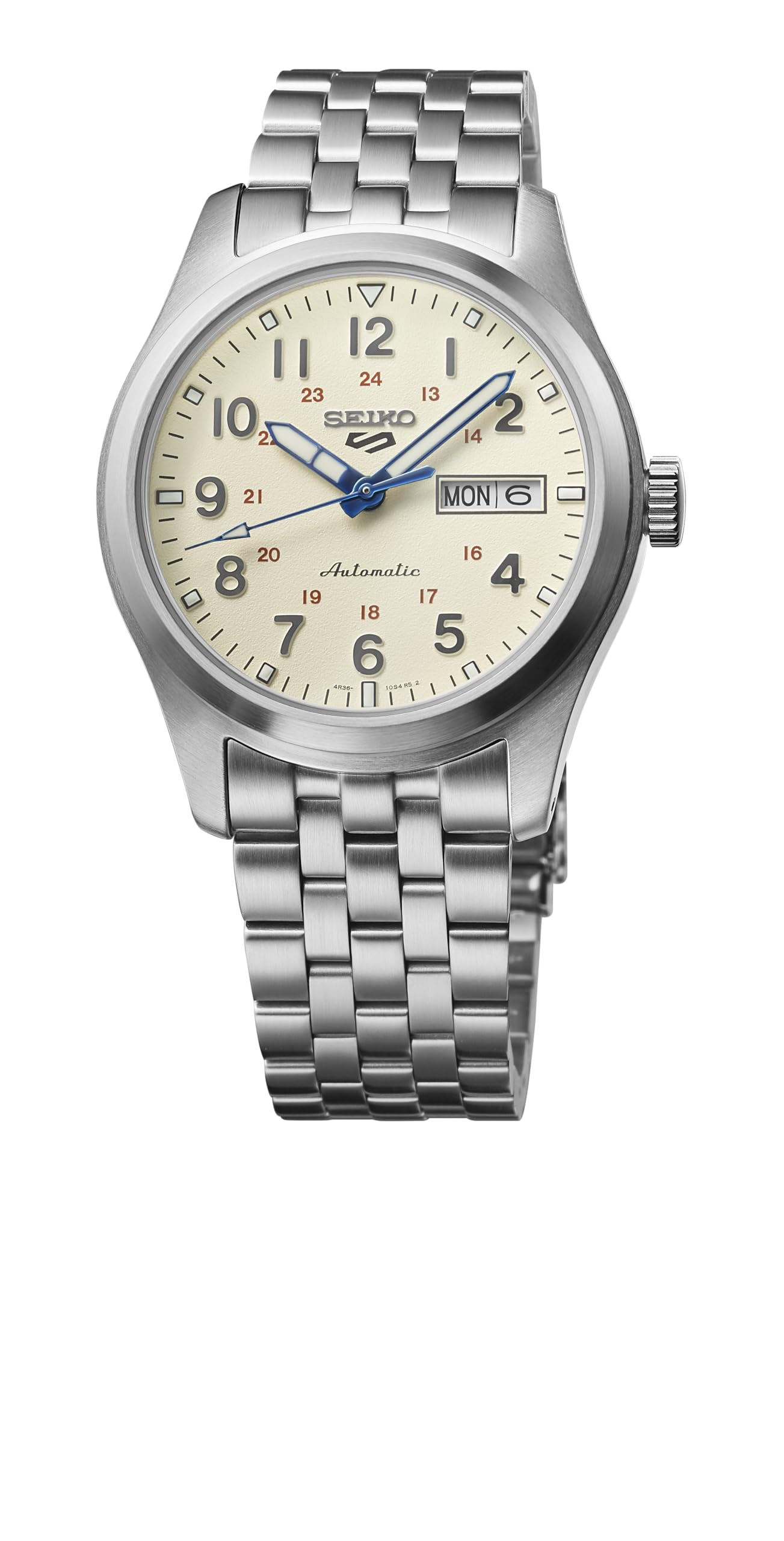 Seiko 5 SRPK41 Men's Automatic Watch Very Limited Edition, Silver WITH ...