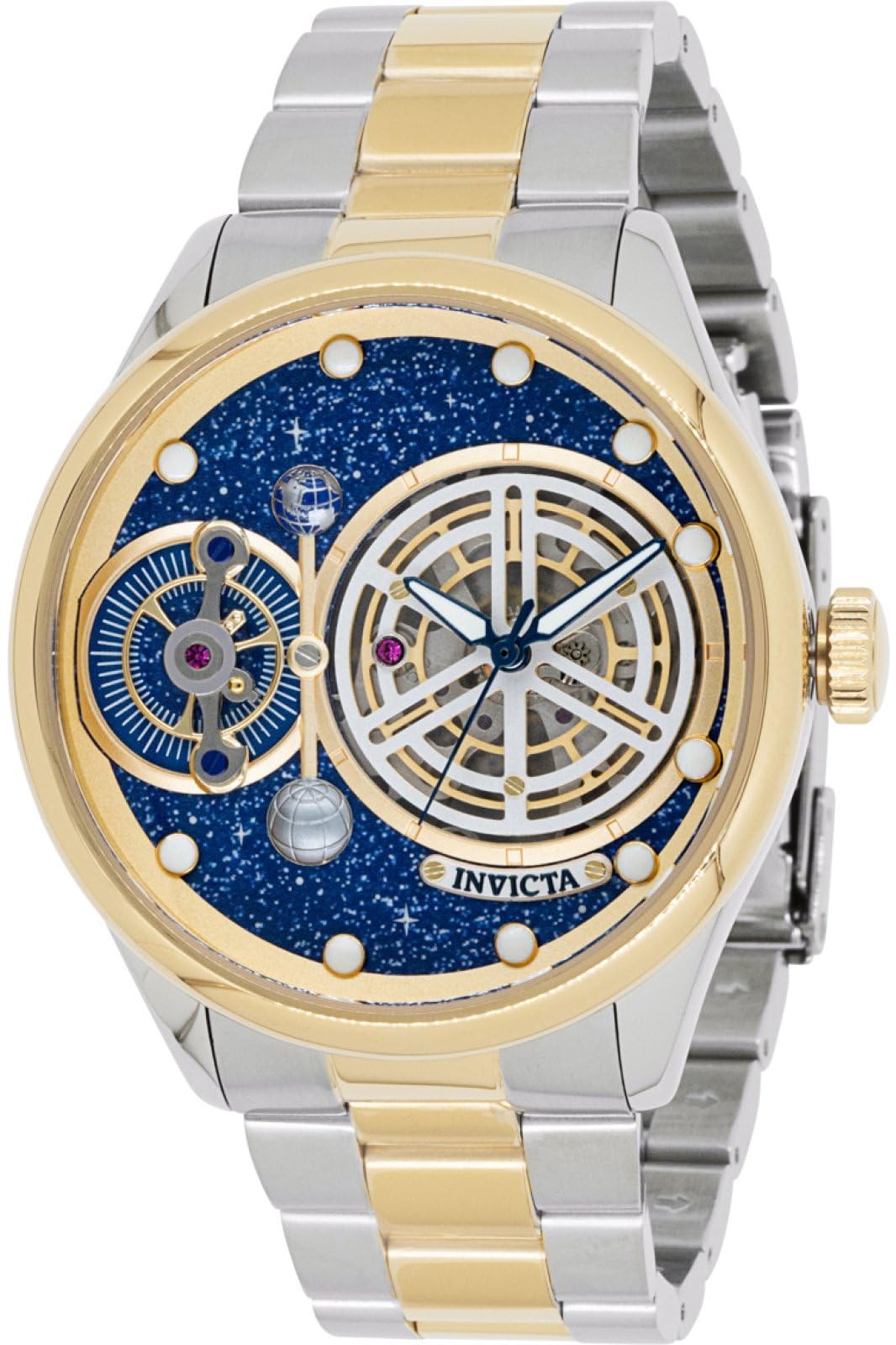 Invicta Vintage Automatic Men's Watch - 47mm. Gold. Steel (44898) – The ...